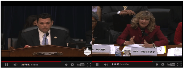 Rep. Chaffetz tells Fed FOIA Head Melanie Pustay that She Lives in “La ...