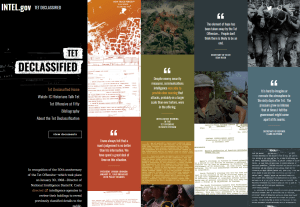 ODNI’s Tet Declassification Project Releases Documents, New Info on ...